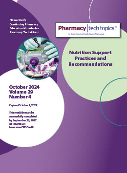 Pharmacy TechTopics - Pharmacy CE Module Details 94